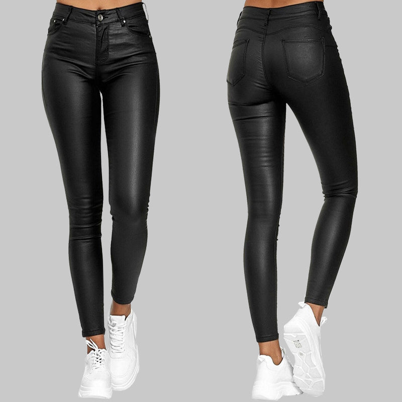 Inge Skinny Leather Pants – krohn-e